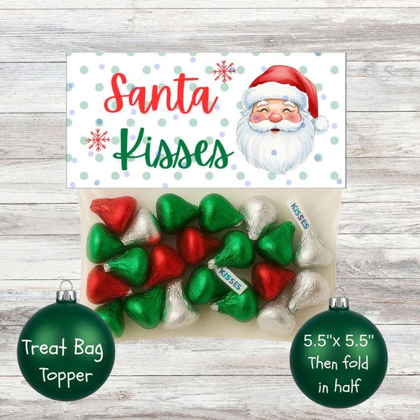Santa Kisses - Etsy