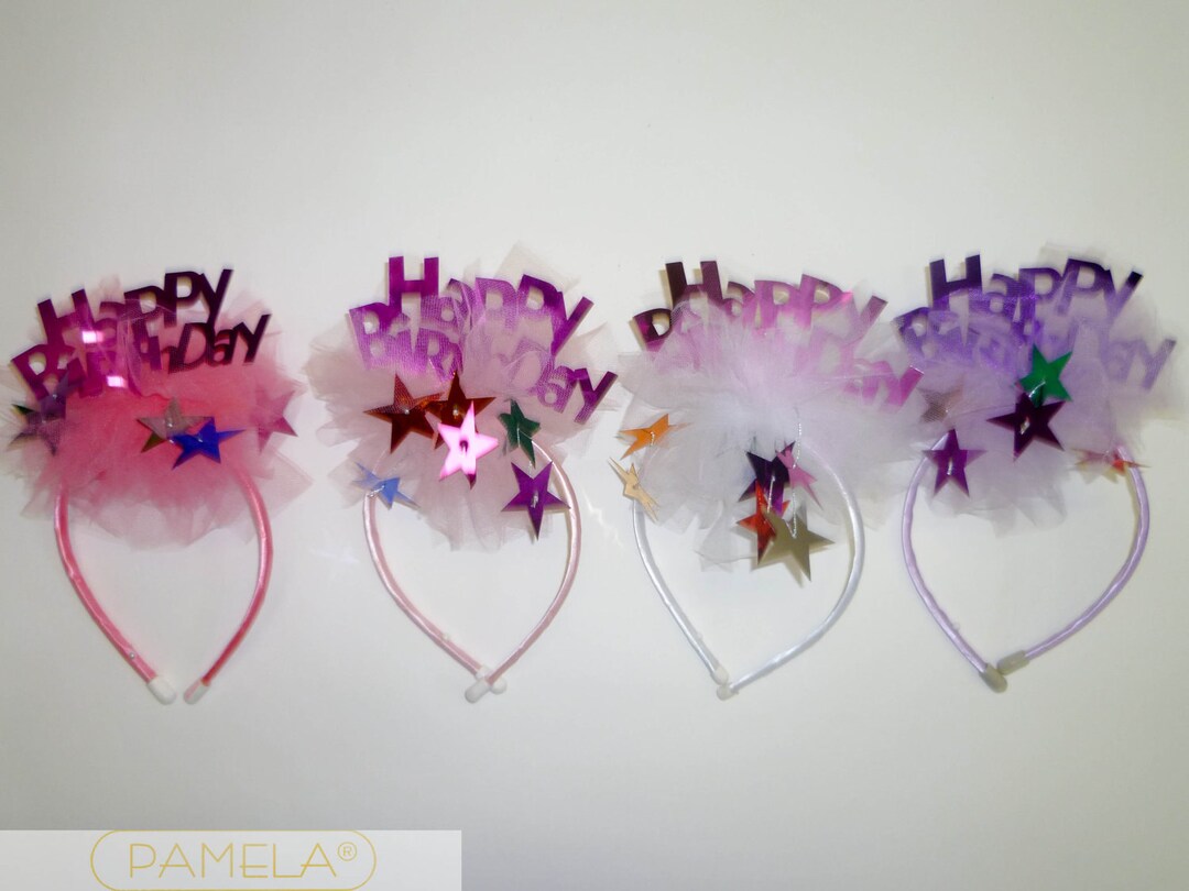 Happy Birthday Headband - Etsy