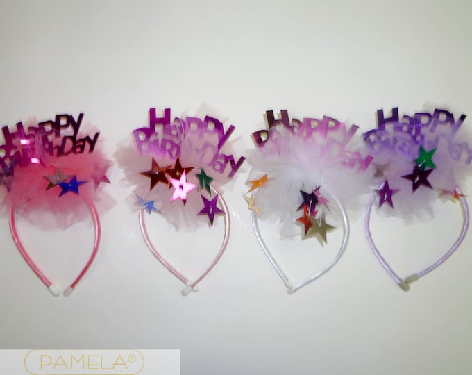 Happy Birthday Headband - Etsy