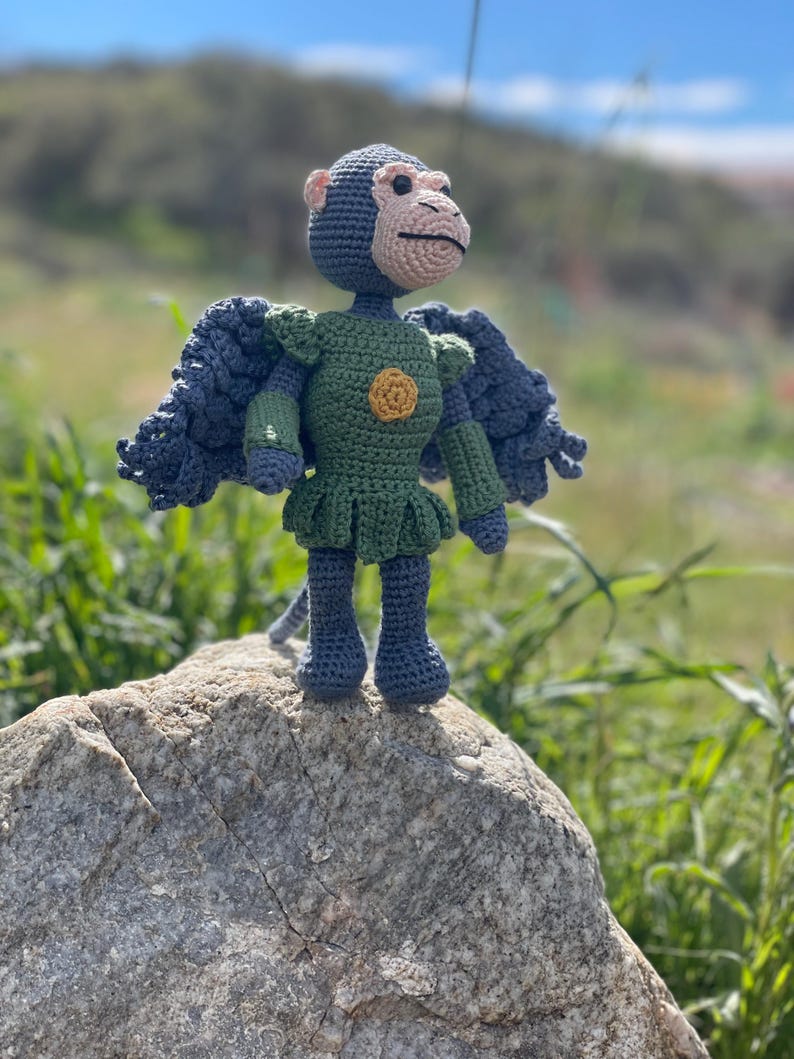 Wicked Flying Monkey PDF Pattern Download - Etsy