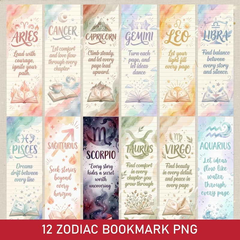 Watercolor Bookmark Kits - Etsy