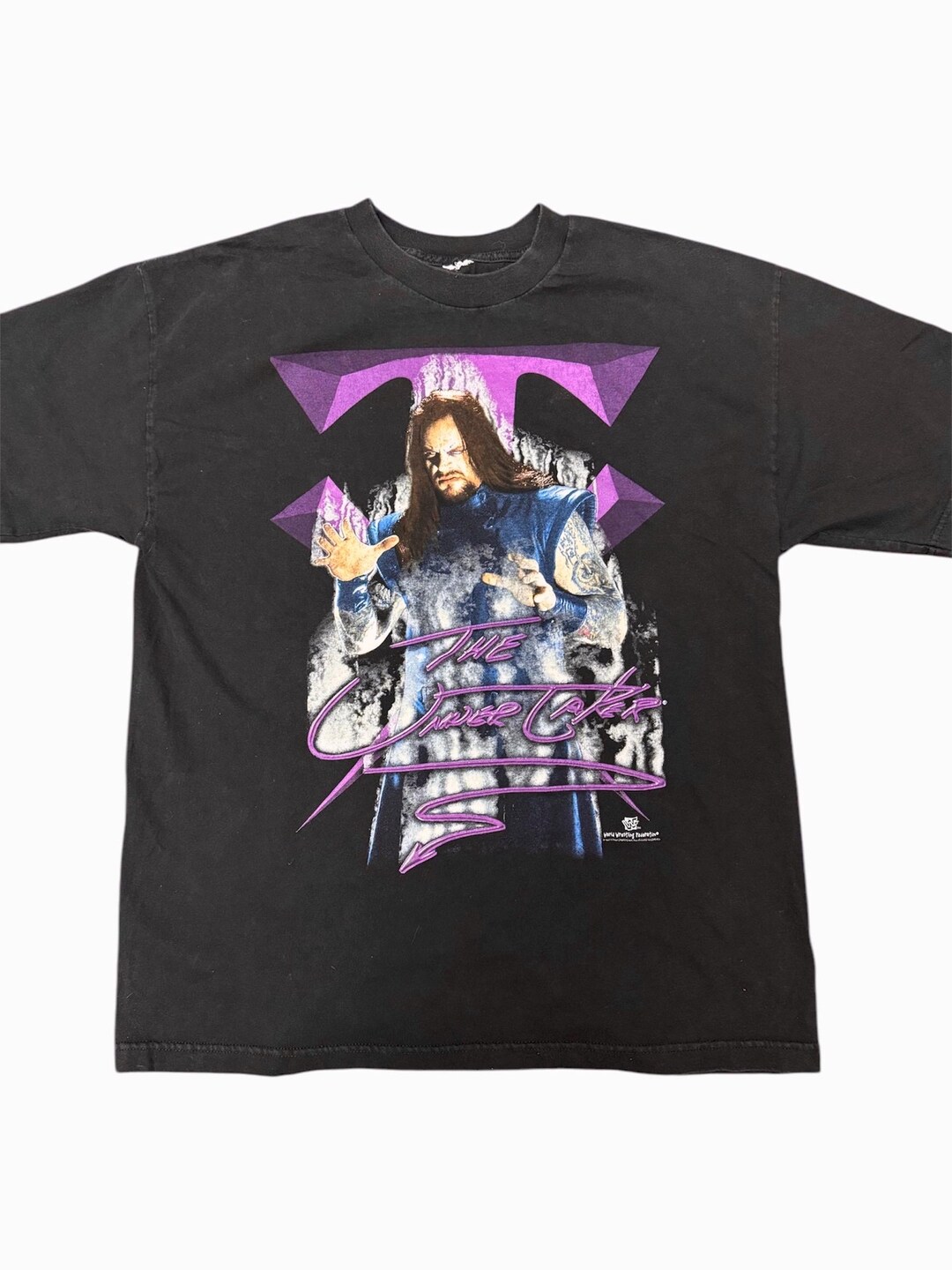 1990s WWF the Undertaker Wrestling T Shirt XL No Label - Etsy