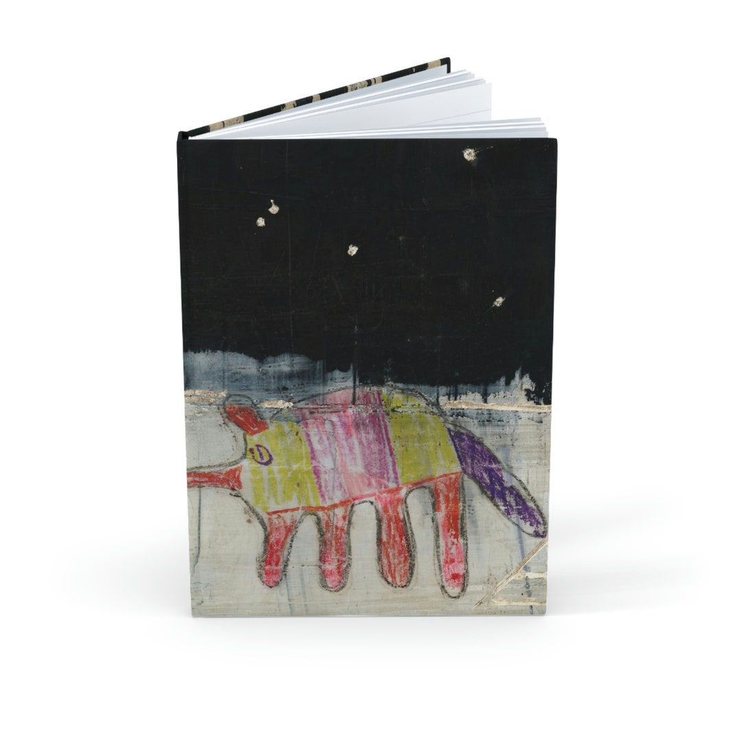 Hardcover Journal Raccoon - Etsy