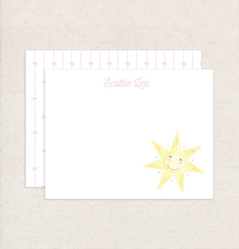 You Are My Sunshine Notecards and Envelopes // Notecards // Thank You ...
