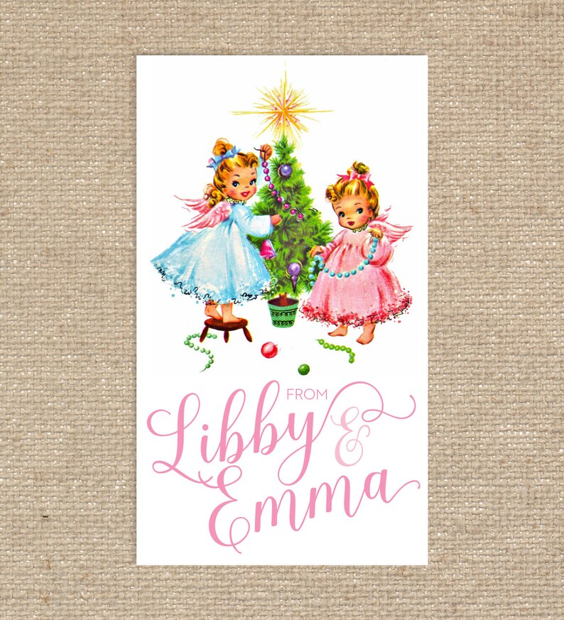 Digital Personalized Sibling Gift Tags - Etsy