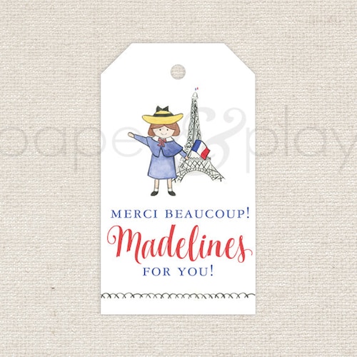 Printable Madeline Birthday Invitation Watercolor Madeline - Etsy
