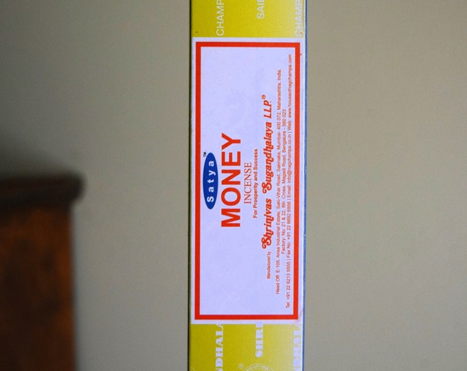 Money Incense Sticks/box of (10) ~ Let It Flow, Prosperity, Abundance ...