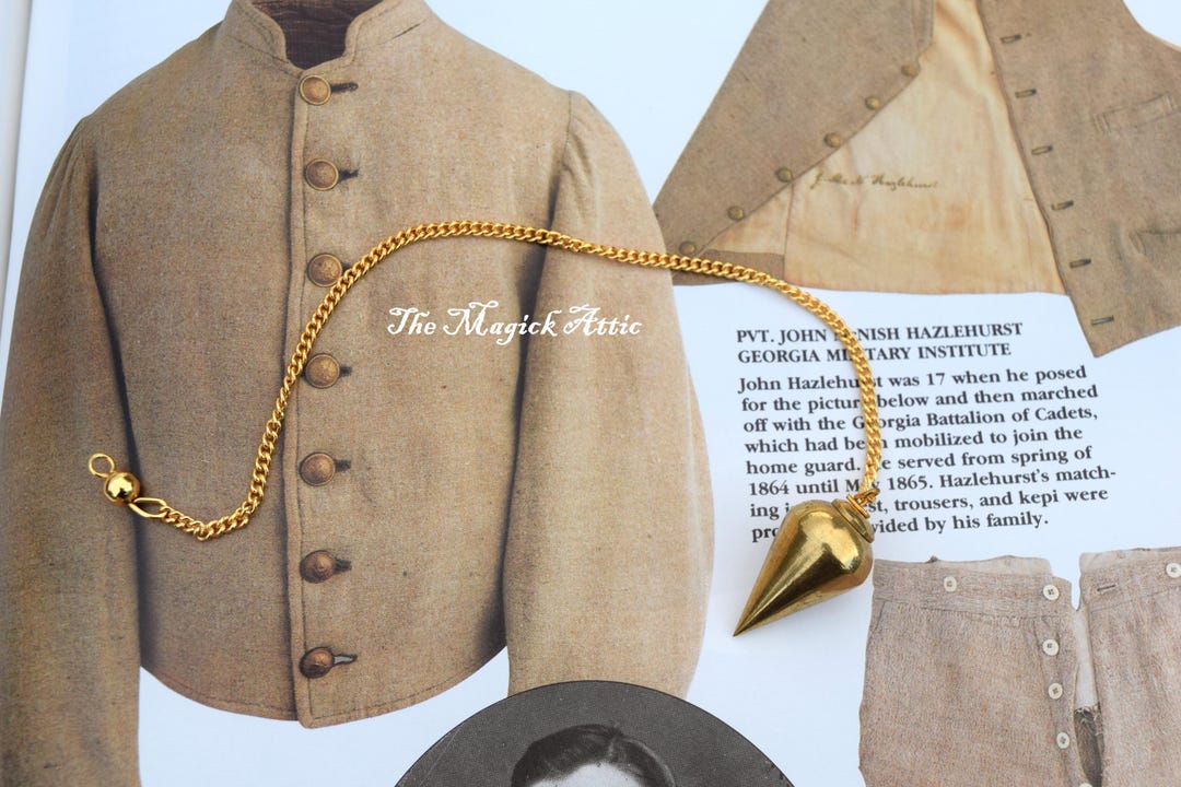 Neither Here nor There ~ Super Small Brass Pendulum ~ Guidance, Dowsing ...