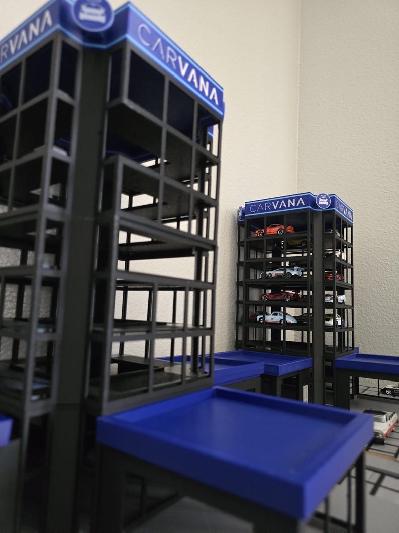 Carvana Diorama 1/64 Scale 3D Printed *assembled* - Etsy