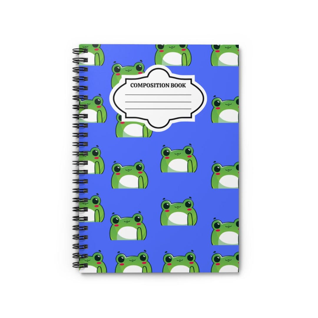 Frog Notebook | Whimsical A5 Journal for Notes & Planning - Etsy