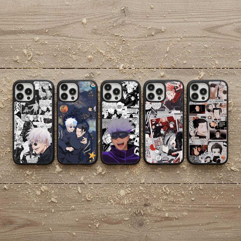 Gojo Satoru Phone Case Jujutsu Kaisen JJK Suguru Cover for iPhone 17 ...