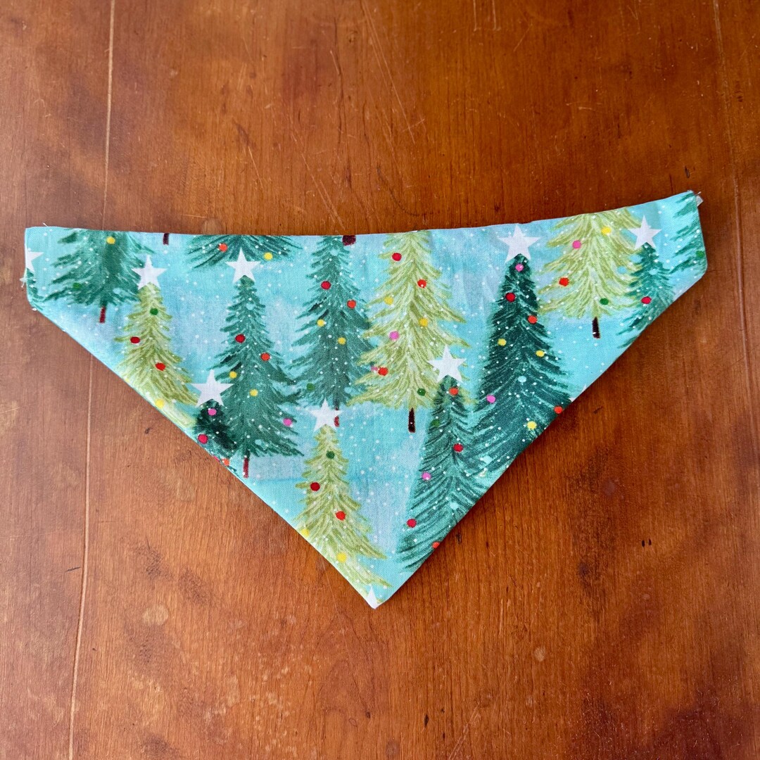 Christmas Trees Scrunchie Bandana - Etsy
