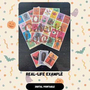 Halloween Lotería – 20 Tablas + 54 Caller Cards | Mexican Bingo ...