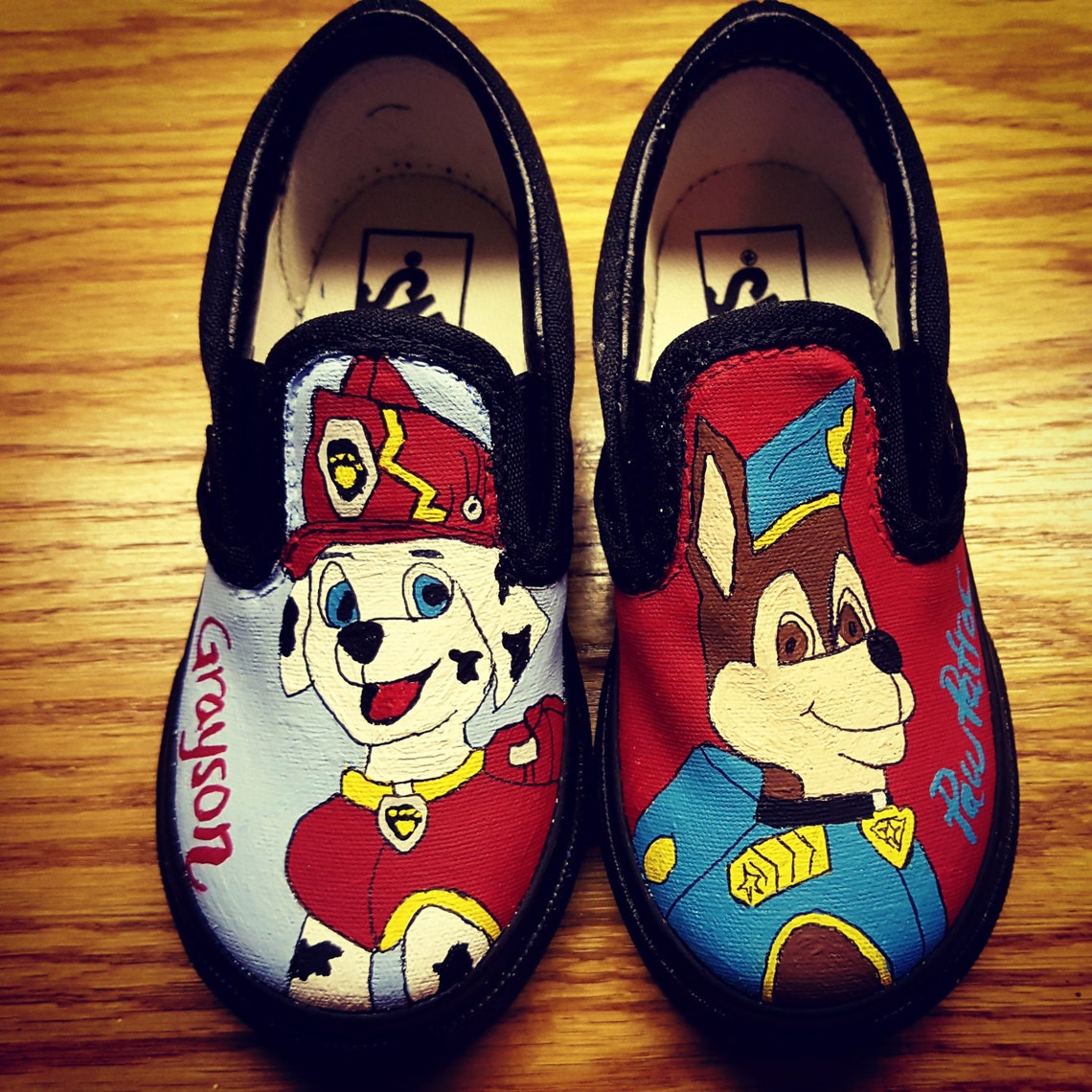Custom Children's Canvas Shoes - Etsy