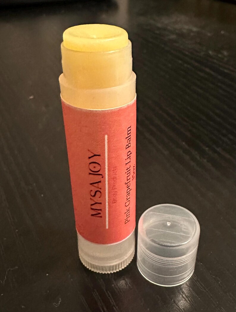 Pink Grapefruit Lip Balm - Etsy