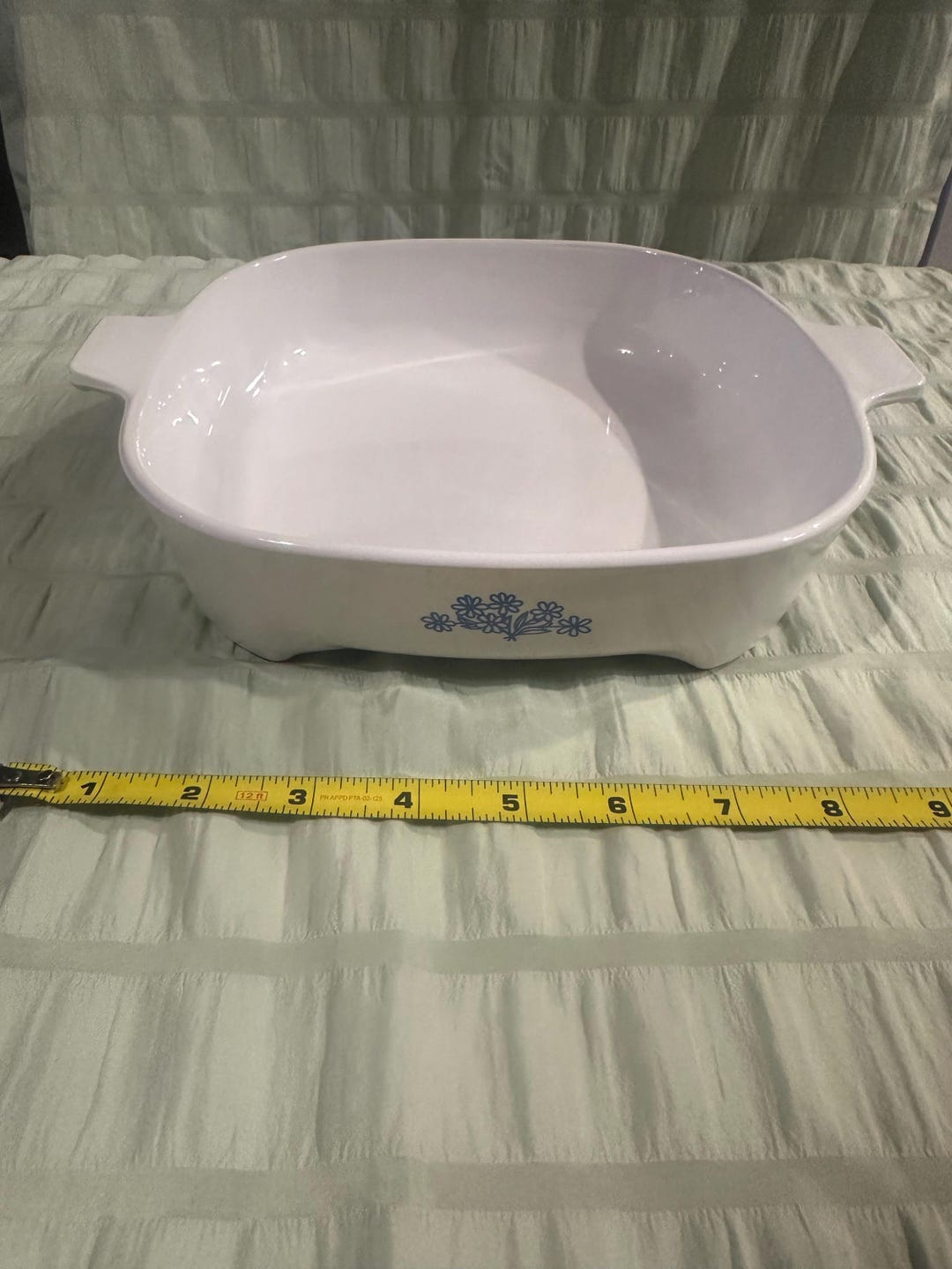 Vintage Corning Ware Browner Grille Baking Dish With a Blue Flower ...