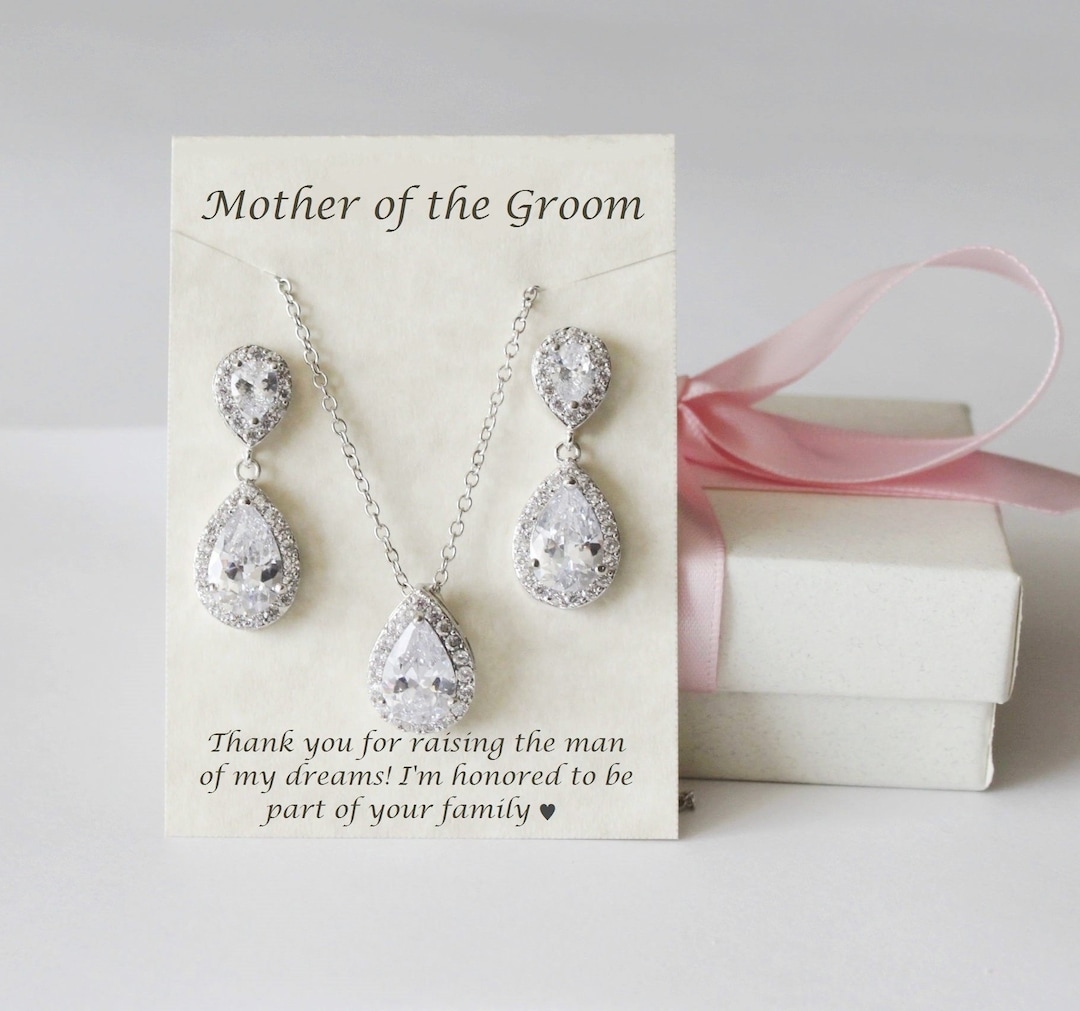 Sterling Silver Mother Necklace Gift Mother of the Bride Gift Mother of ...