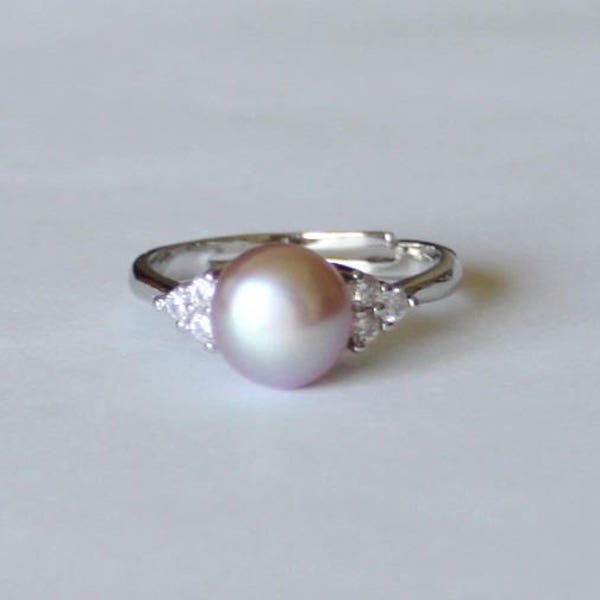 Single Pearl Ring - Etsy