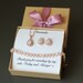Custom Engraved Tear Drop CZ Bridesmaid Gift, Cubic Zirconia Bracelet ...
