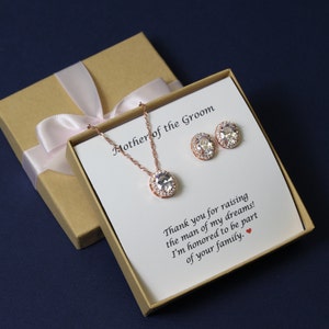 Personalized Mother of the Bride Gift, Mother of the Groom Jewelry ...