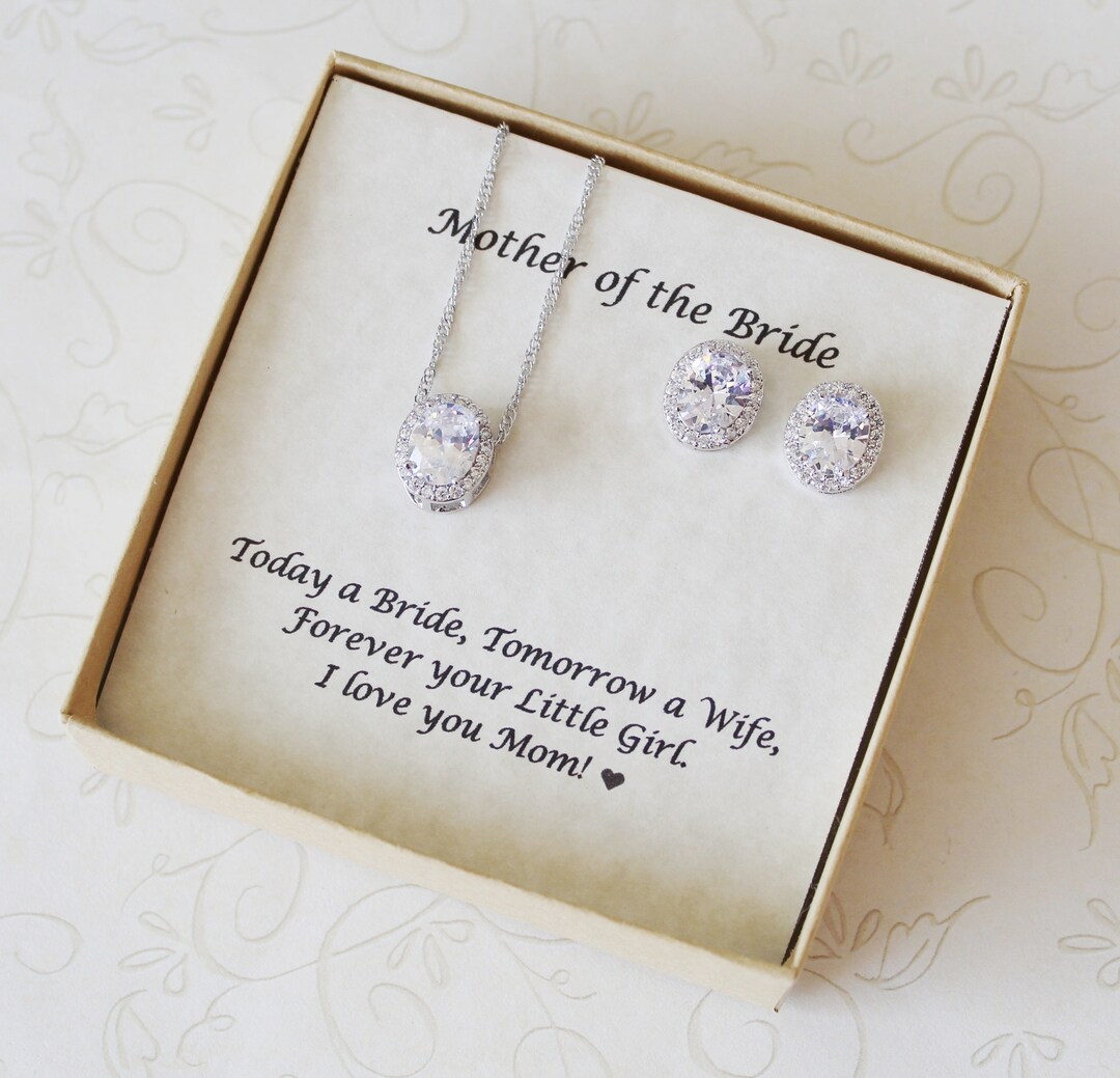 Personalized Mother of the Bride Gift, Mother of the Groom Jewelry ...