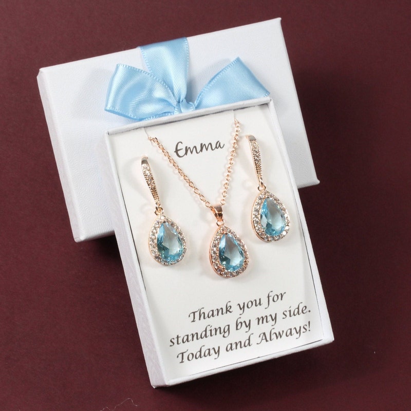 Blue Drop Earrings - Etsy