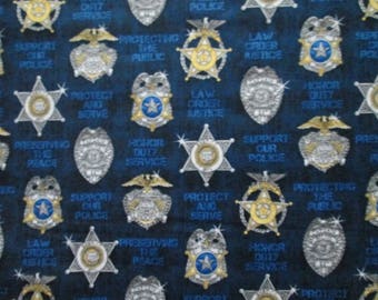 Police fabric | Etsy