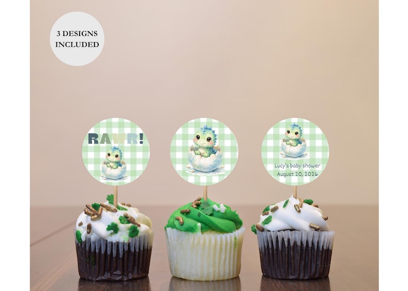 Dinosaur Baby Shower Complete Bundle | Editable Canva Invitation, Games ...