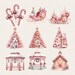Preppy Christmas Clipart 2026: 100 Pngs - High-detail Holiday Art ...