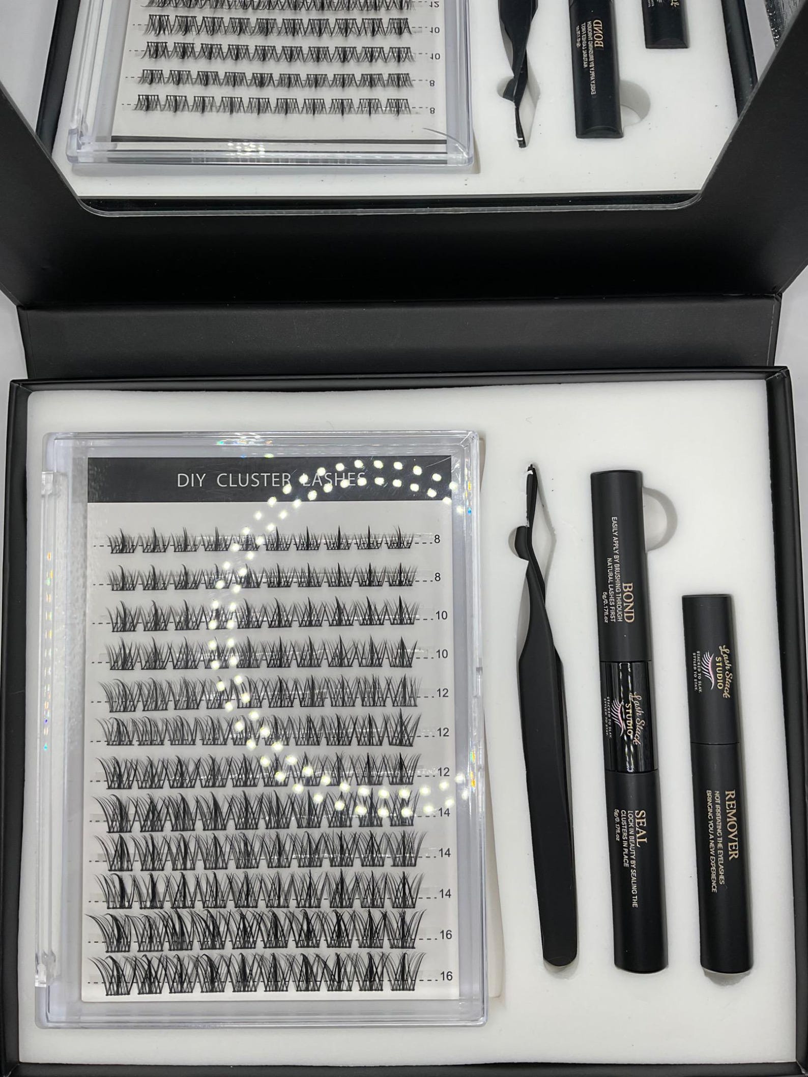 Stacked Essentials Starter Kit – Cluster Lash Set for Custom Volume - Etsy