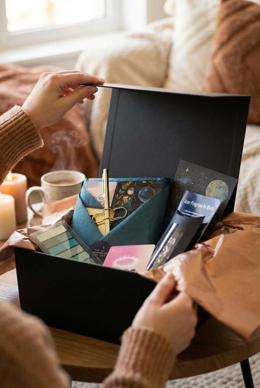 Mystery Gift Box | Notebook | Stationary |handmade Keychain ...