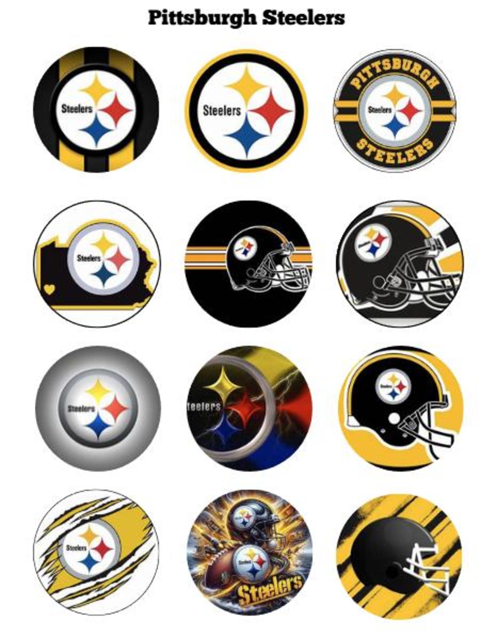 Football Edible Image/treat Toppers - Etsy