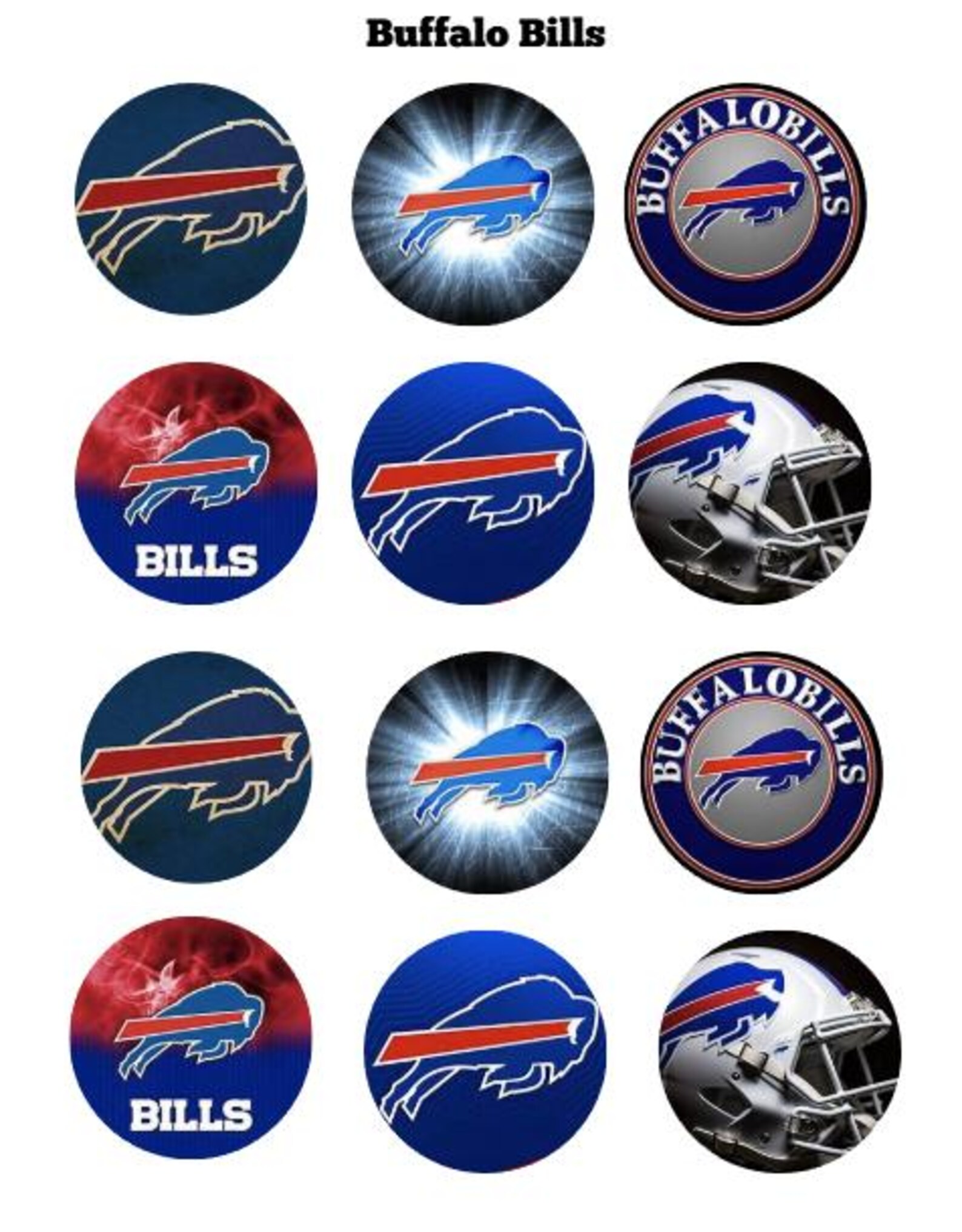 Football Edible Image/treat Toppers - Etsy