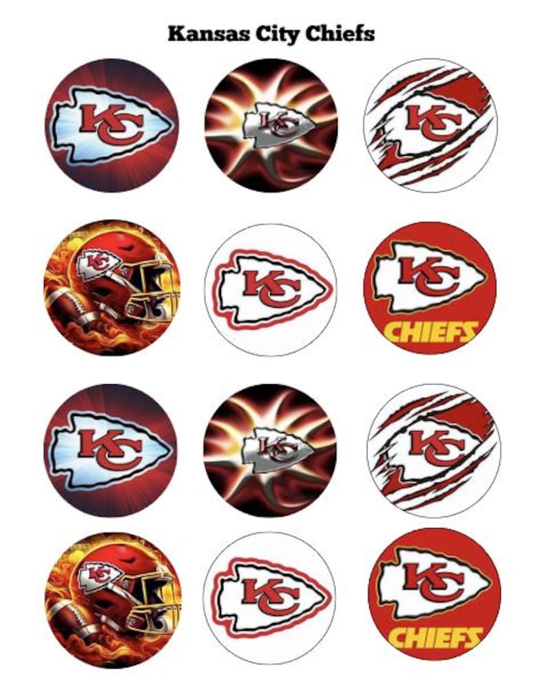 Football Edible Image/treat Toppers - Etsy