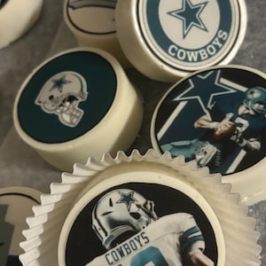 Football Edible Image/treat Toppers - Etsy