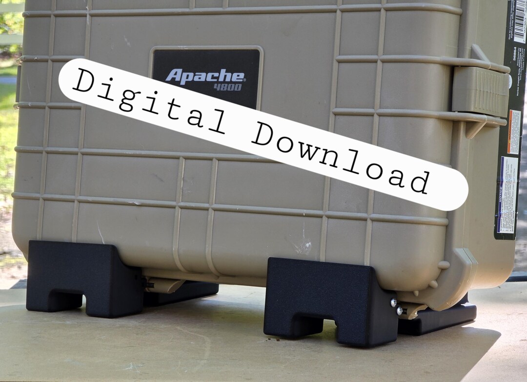 Apache 4800 Feet - Anti Tip - Digital Download - Flat or Angled Feet - Etsy