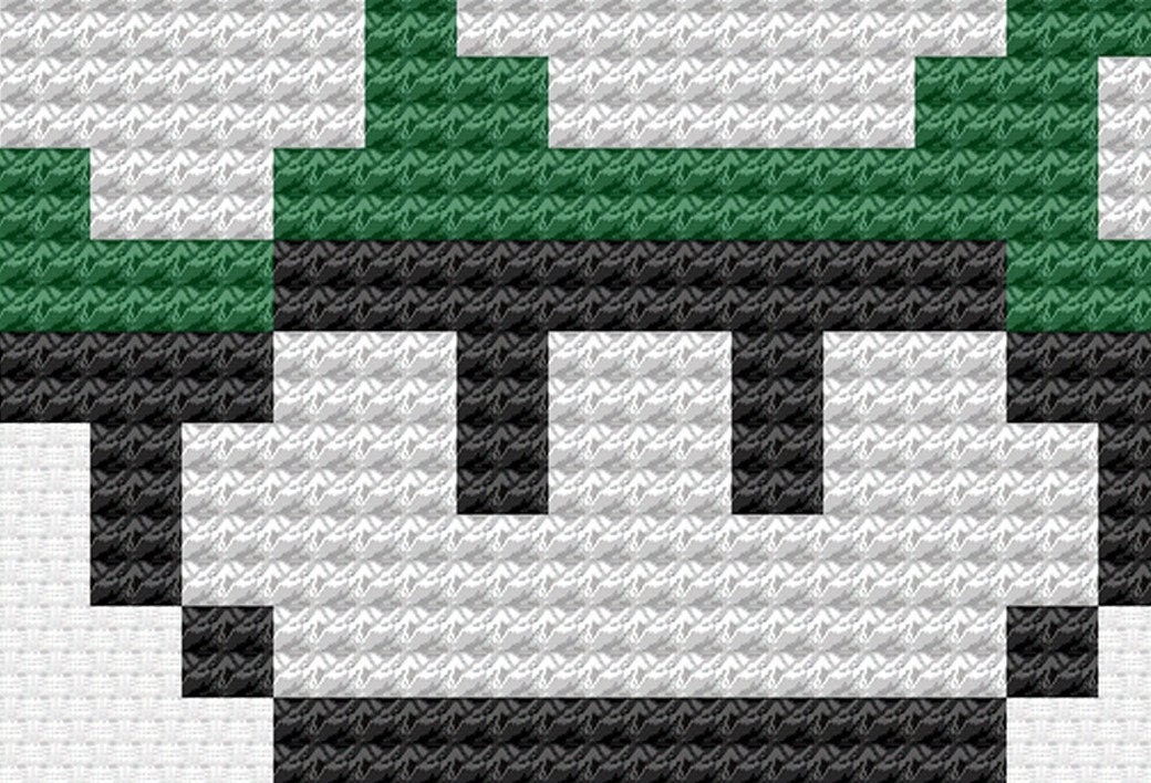 Get a Life Mario 1up Cross Stitch Pattern PDF - Etsy