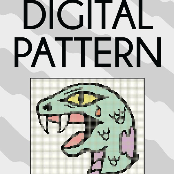 Snake Head Pattern - Etsy