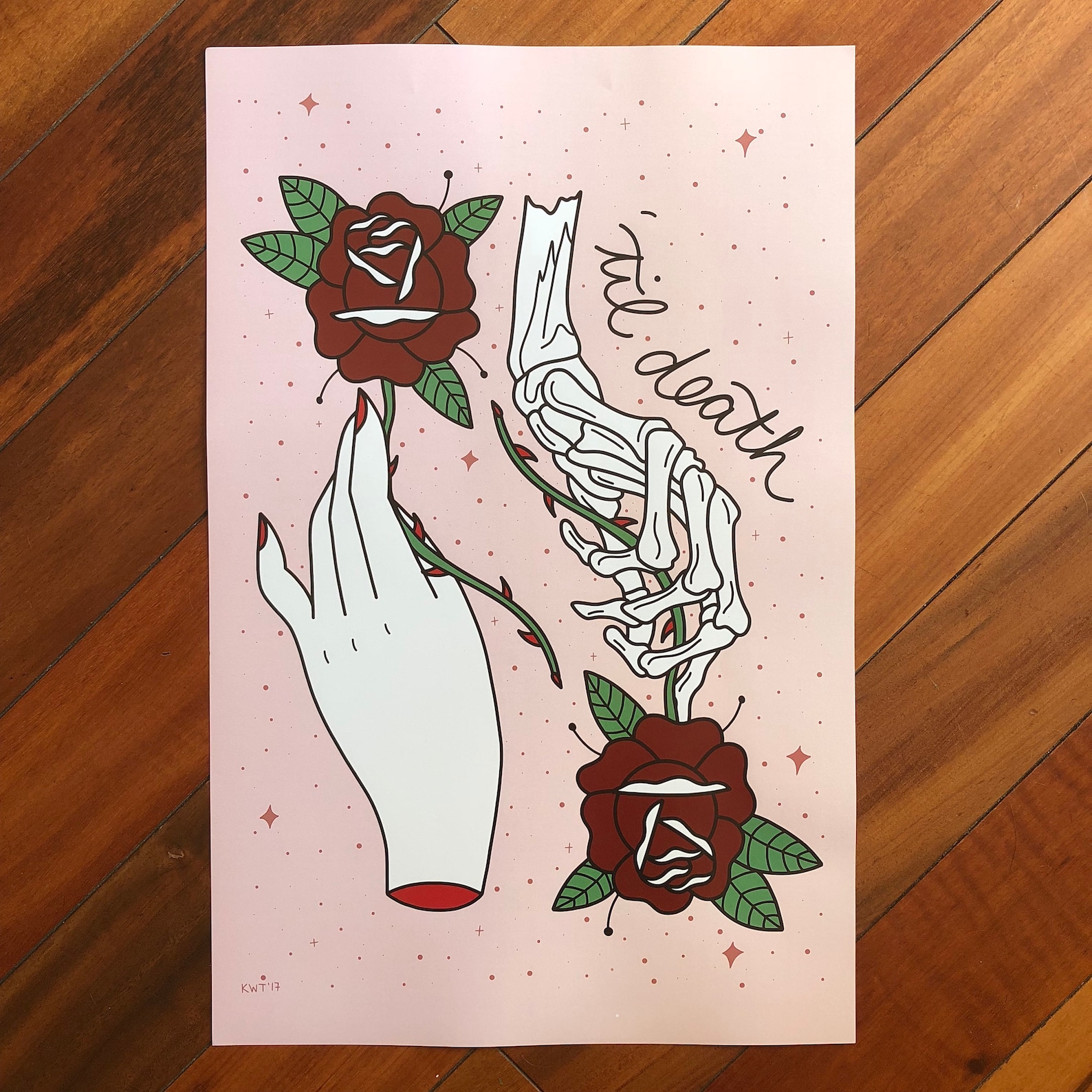 Til Death Art Print - Etsy