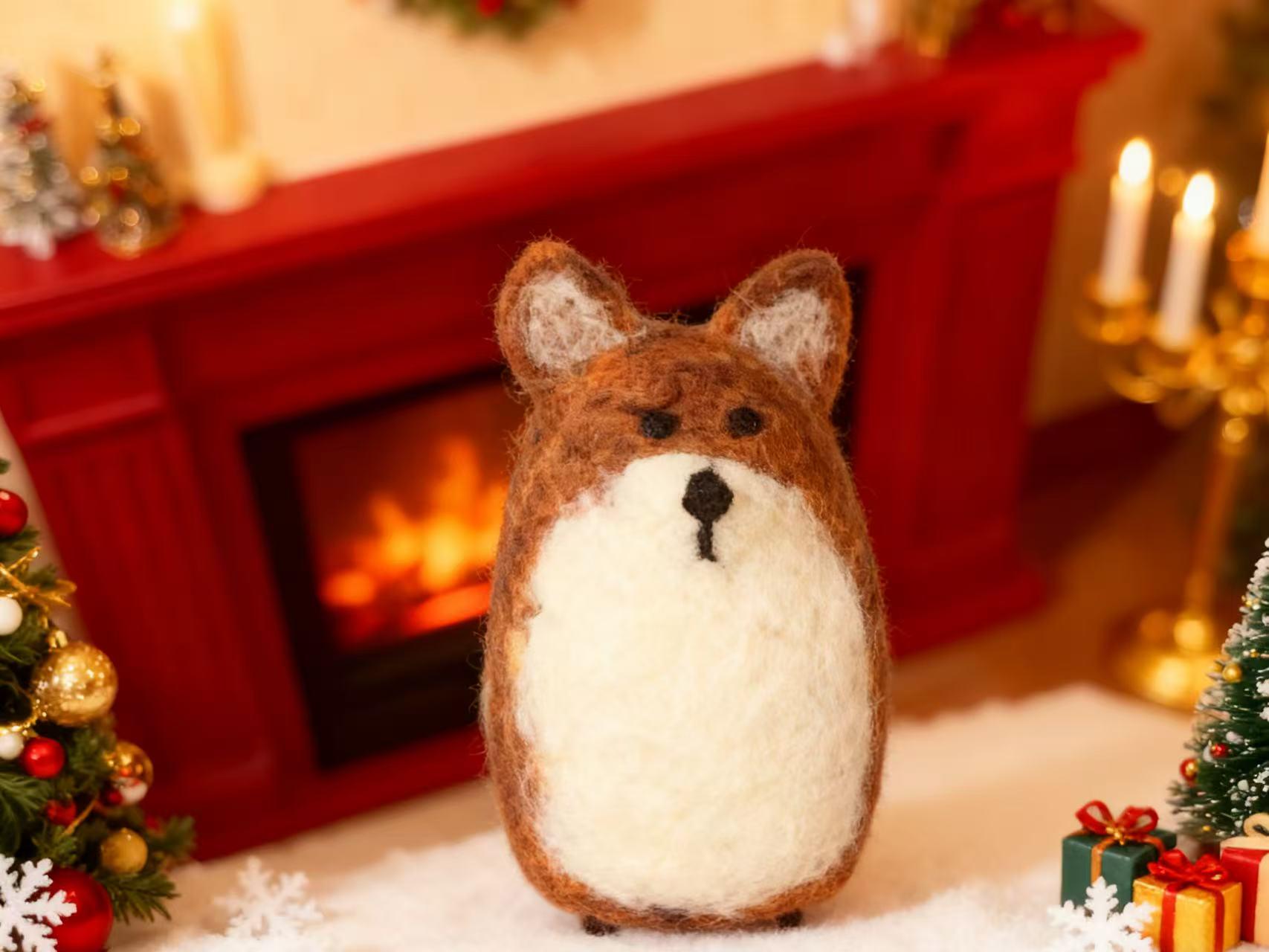 Fox Needle Felting Animal Sculpture Handcrafted Fox - Etsy