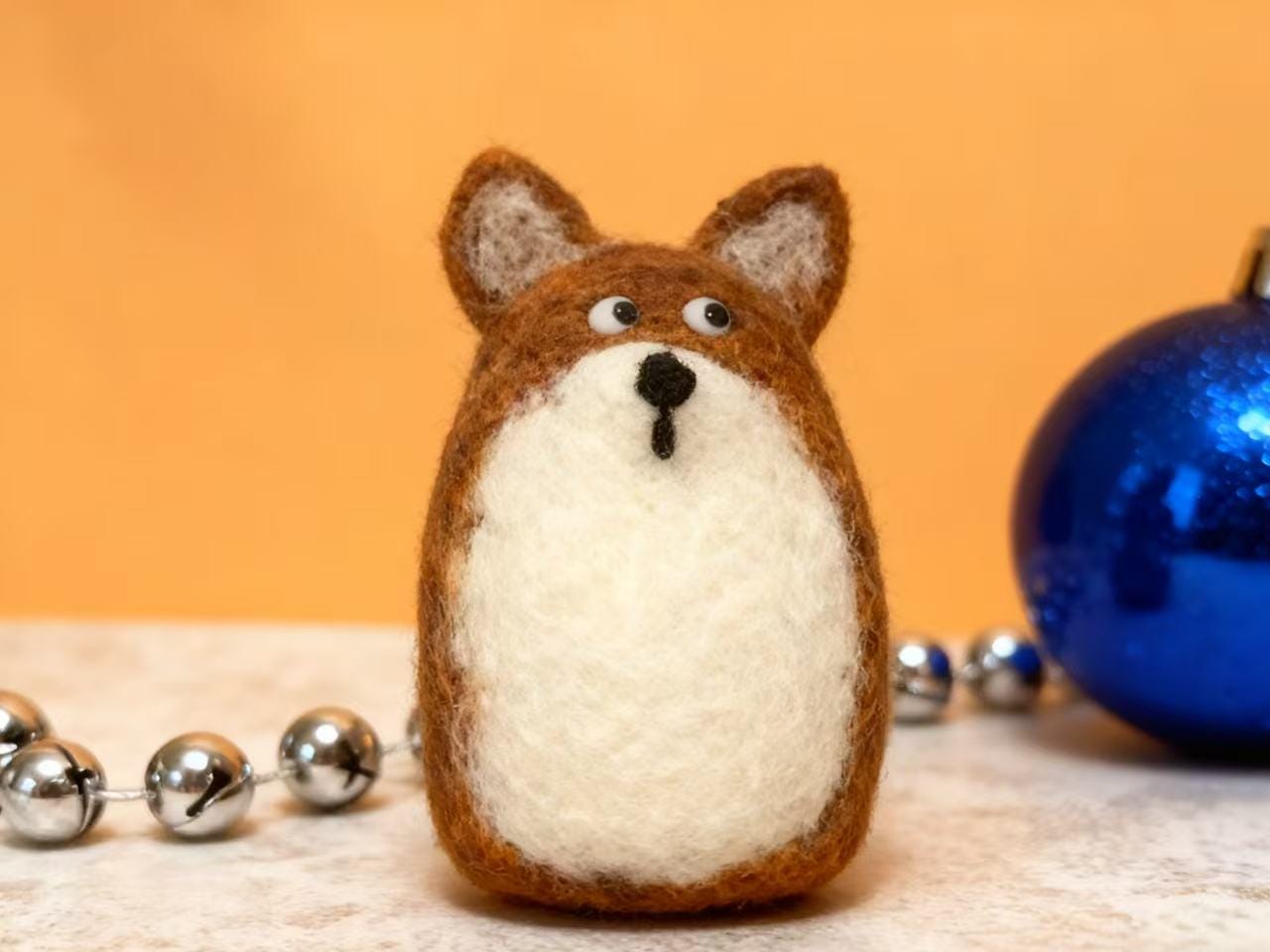 Fox Needle Felting Animal Sculpture Handcrafted Fox - Etsy
