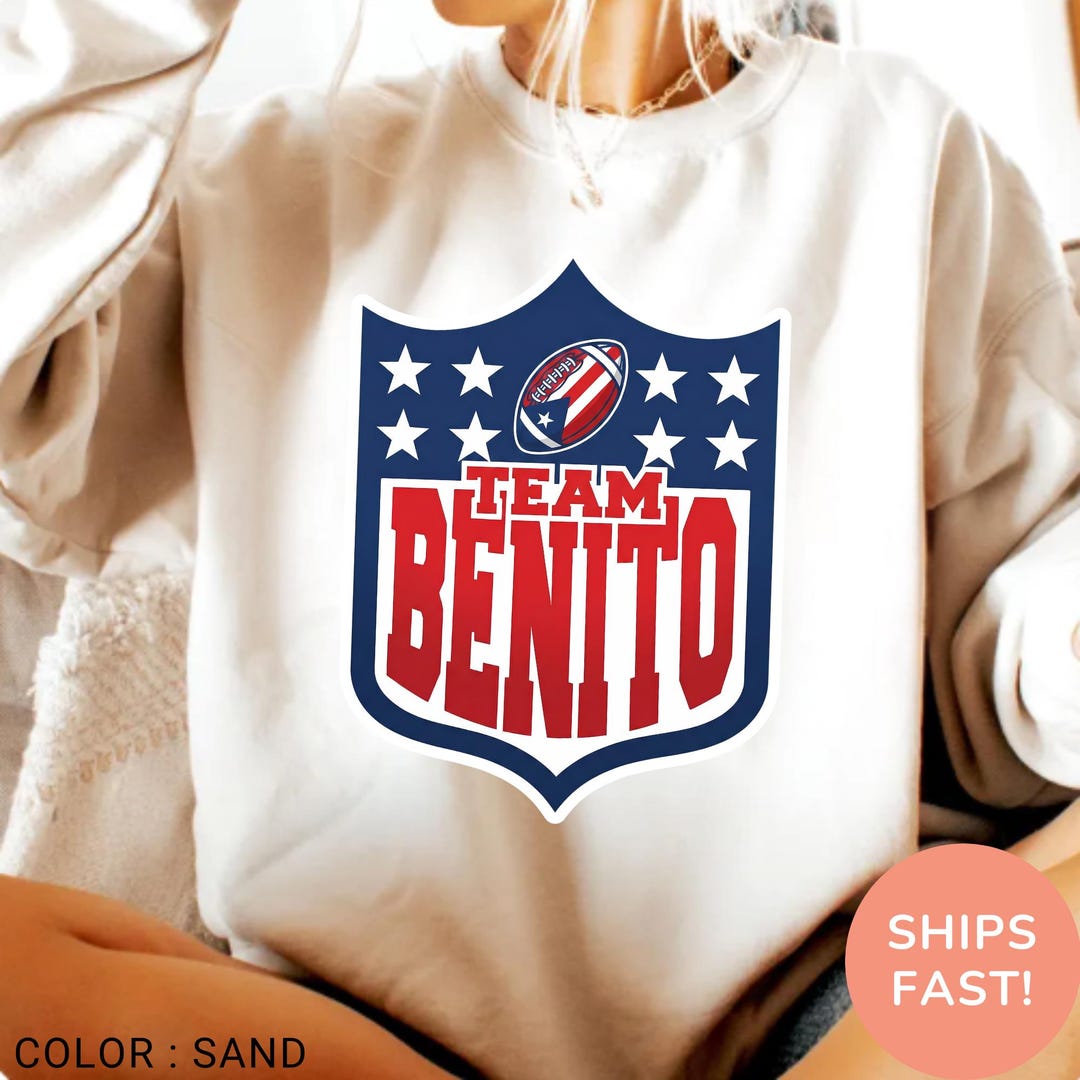 Unisex Football Team Crewneck, Game Day Fan Sweater, Adult and Kid ...