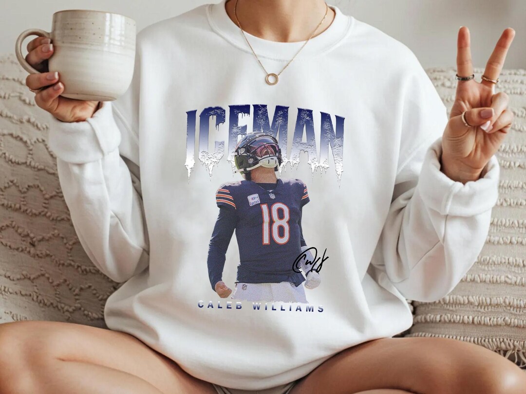 Caleb Williams ICEMAN T-shirt, Game Day Football Graphic Tee - Etsy