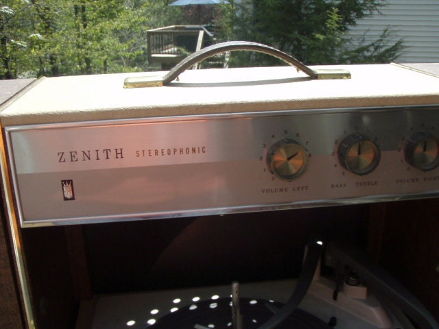 Vintage Zenith Stereophonic Portable Record Player | Etsy