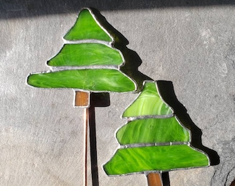 Stained Glass Pine Tree - Etsy