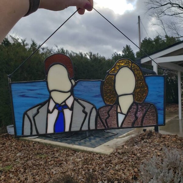 Mulder and Scully - Etsy