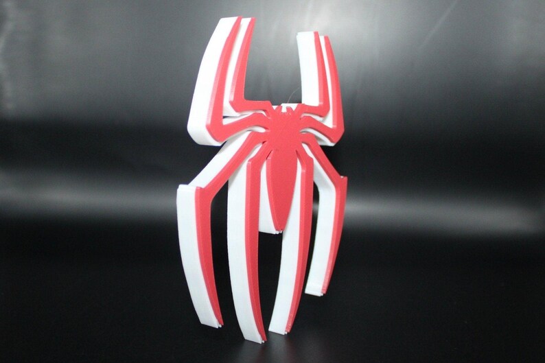 Spider-man 3D Printed Logo Sign Wall Desk Shelf Art - Etsy