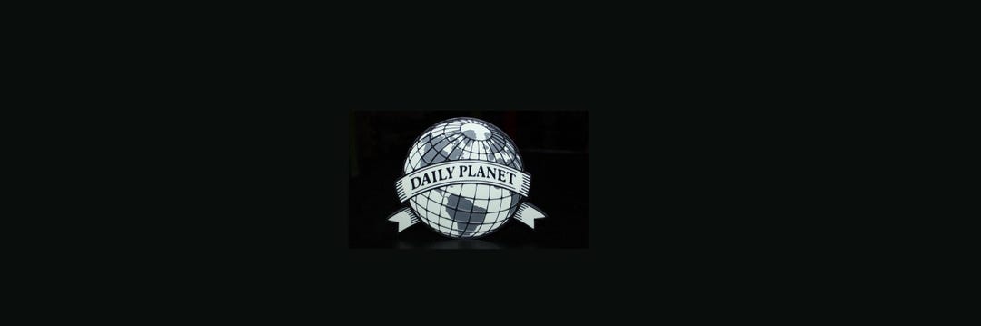 Daily Planet 3D Printed Logo Sign Wall Desk Shelf Art - Etsy