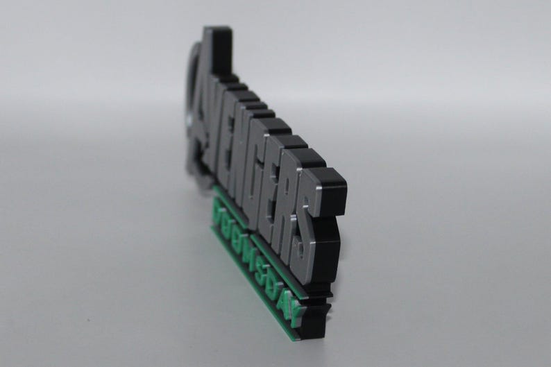 Avengers Doomsday 3D Printed Logo Sign Wall Desk Shelf Art - Etsy