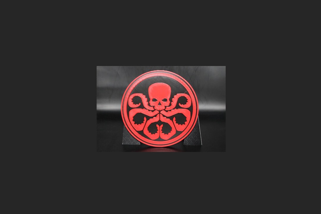 Hydra 3D Printed Logo Sign Wall Desk Shelf Art - Etsy